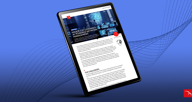 Case Study: Major CSP leverages AI-powered network management